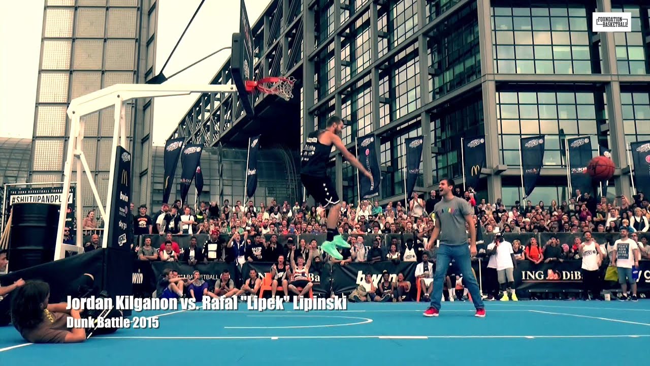 Dunk Battle 2015 - Rafal "Lipek" Lipinski vs Jordan Kilganon - YouTube