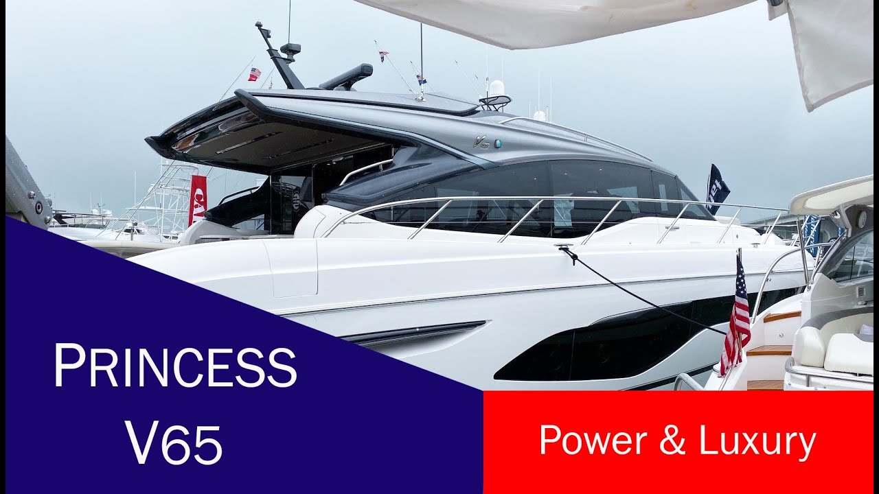 The New 2020 Princess V65 - YouTube