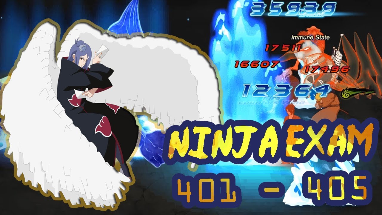 Naruto Online - Ninja Exam 401 - 405 - YouTube