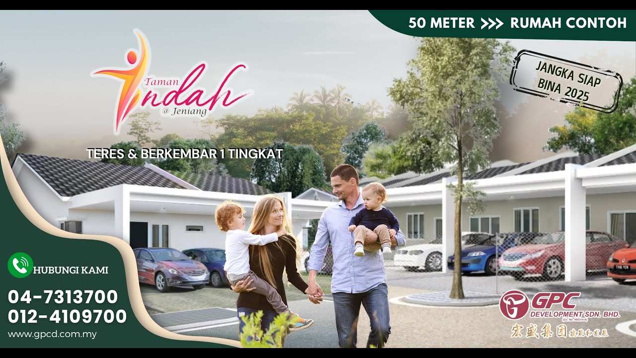 Taman Indah, Jeniang Kedah - Project GPC Development Sdn.Bhd. - YouTube