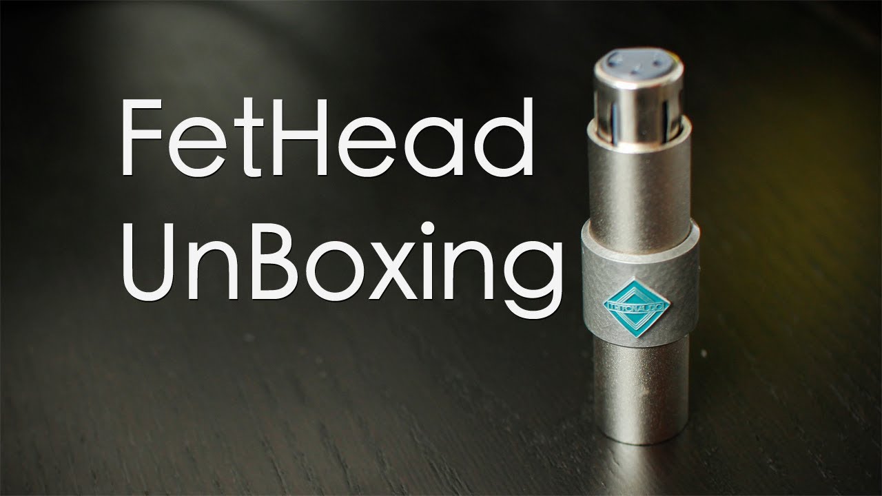 Triton Audio FetHead in-line microphone preamp unboxing - YouTube