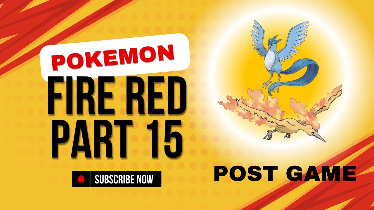 Pokémon Fire Red Walkthrough Part 15 - YouTube