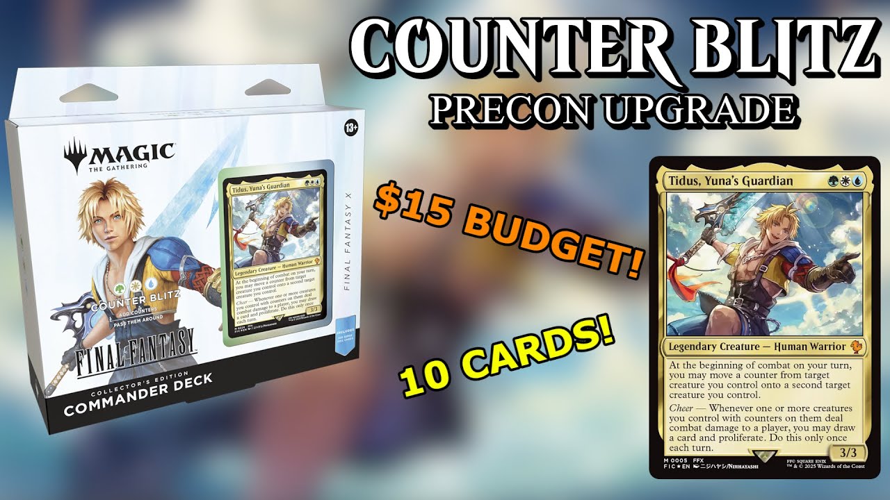 5-MINUTE PRECON UPGRADE | Counter Blitz | 10 Cards $15 Budget | Final ...