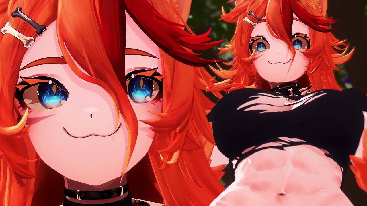 Buffpup is SO Animated in her New 3D Model - YouTube