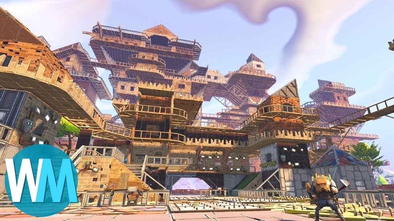 TOP 5 des CONSTRUCTIONS ÉPIQUES dans FORTNITE ! - YouTube