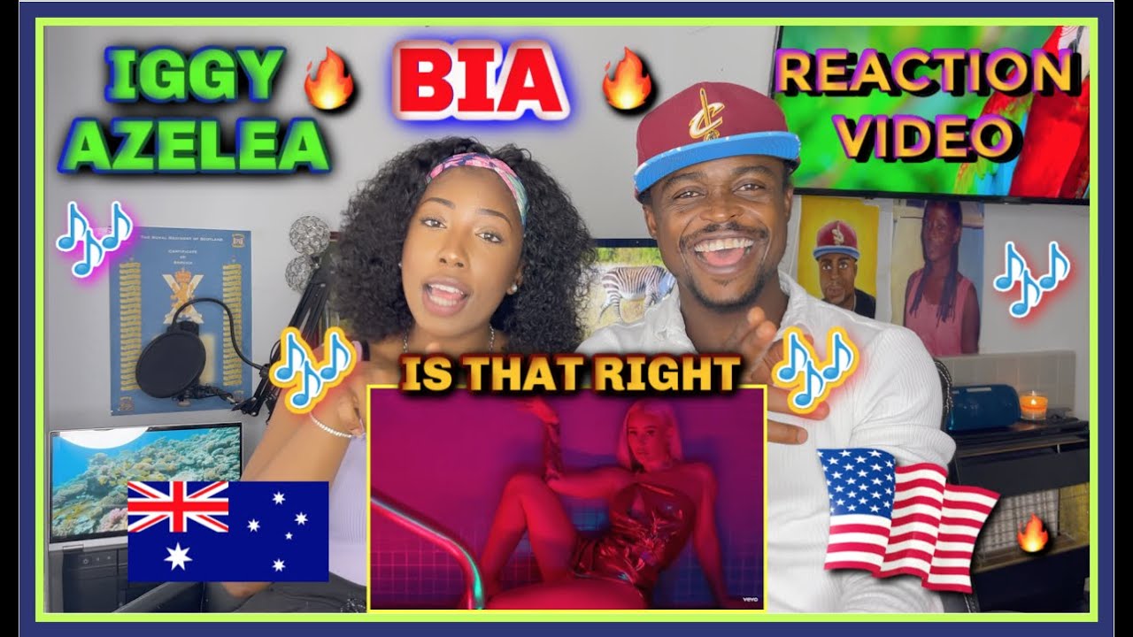 Iggy Azalea, BIA - Is That Right (Visualizer) | REACTION VIDEO @Task_Tv ...