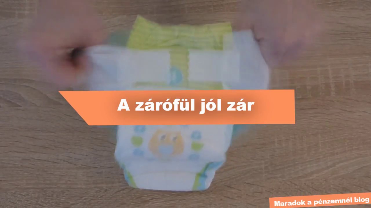 Sajátmárkás pelenka teszt: Tesco loves baby - YouTube
