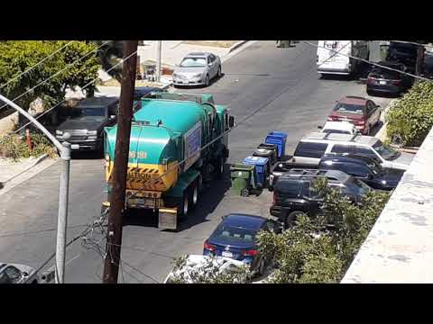 LABOS Peterbilt Amrep ASL - 36181 on yard waste - YouTube