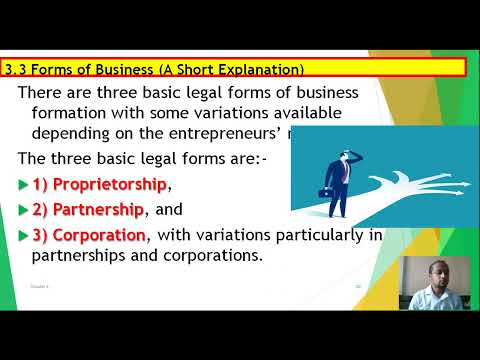 Entrepreneurship Chapter 3 Business Formation በአማርኛ - YouTube