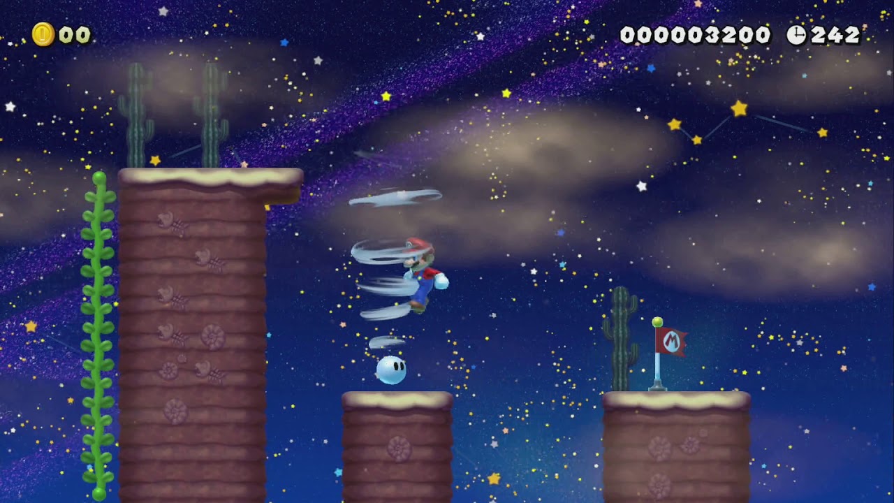 2-3 - Twister Rocks by Ohara - Super Mario Maker 2 - No Commentary 1bt ...