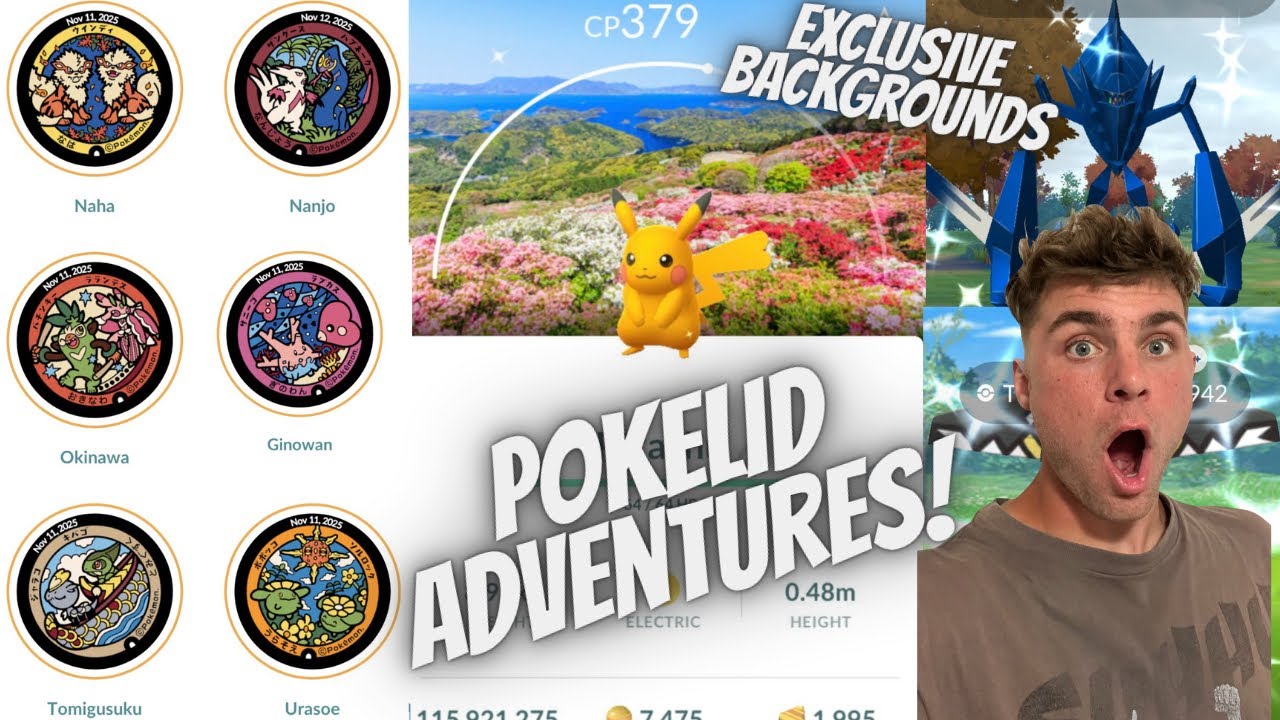 NEW Pokelid Feature and How To Get NEW RARE BACKGROUND PIKACHU In ...