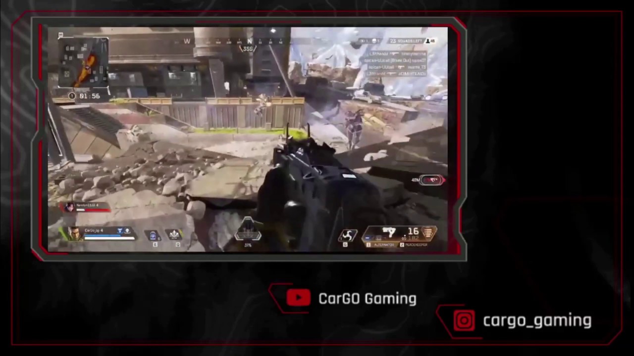 Apex Legend, @CarGo Gaming, do like, share & subscribe. - YouTube