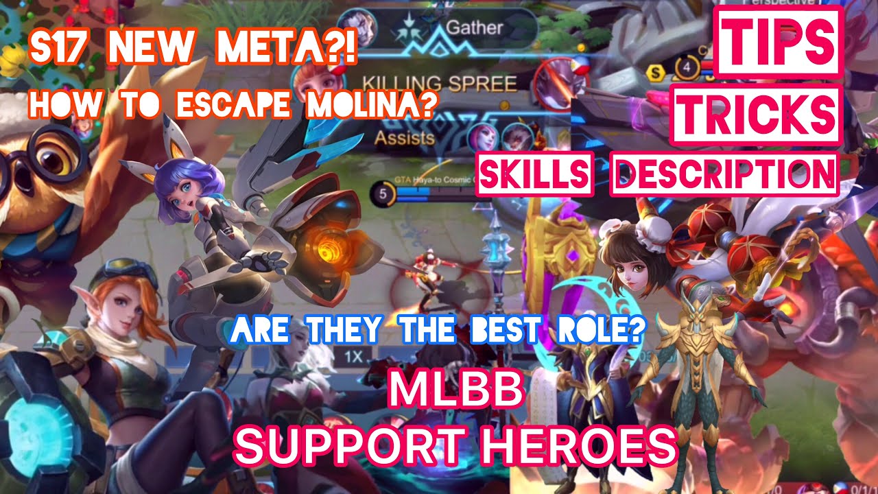 MLBB SUPPORT HEROES: SKILLS DESCRIPTIONS, TRICKS, AND BASIC KNOW-HOW ...