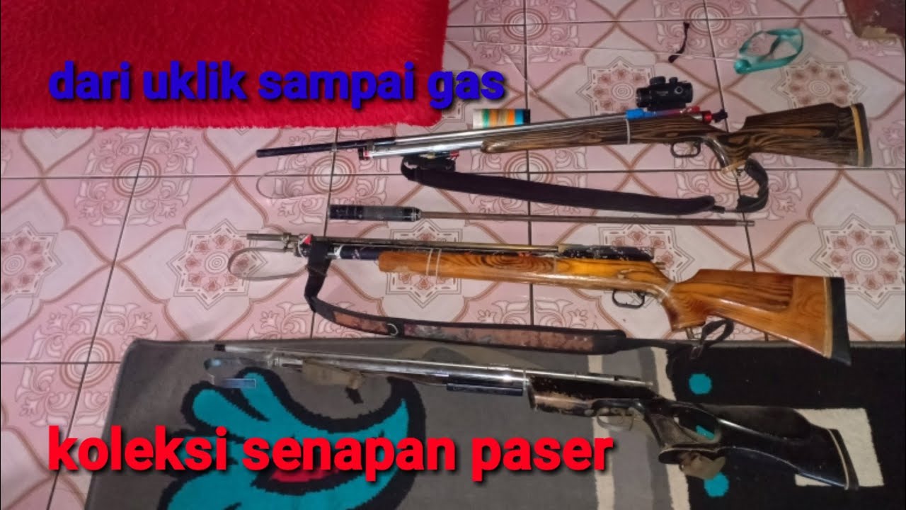 koleksi senapan paser ikan - YouTube