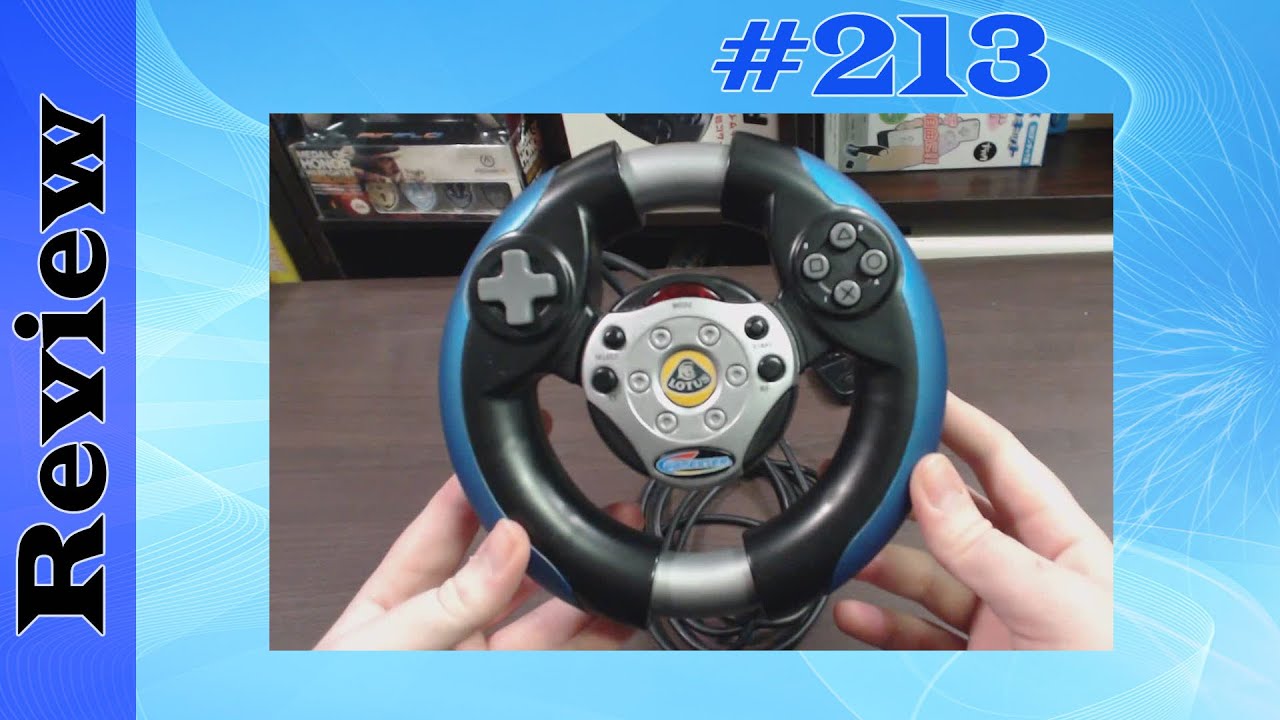 Gamester / Lotus Pro Racer 2 Hand Held Steering Wheel (PlayStation 2 ...