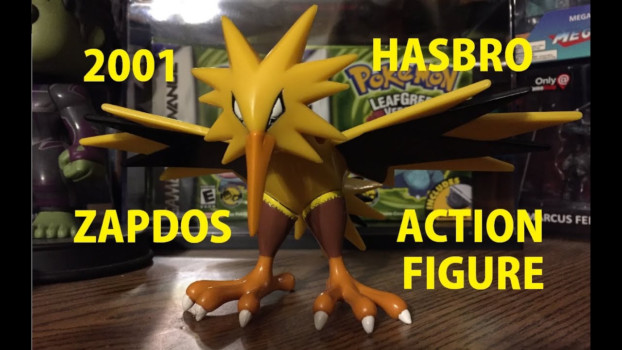 RARE 2001 Nintendo Hasbro Zapdos Pokemon Action Figure : Retro Toy ...