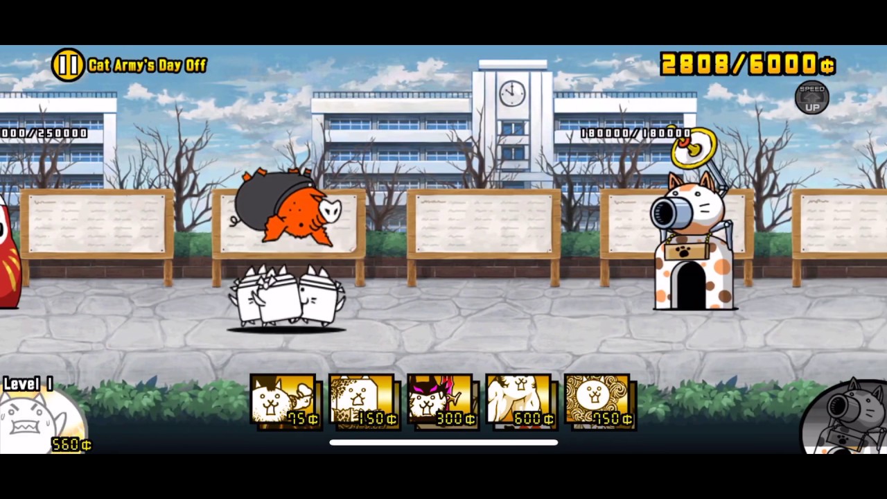 The Battle Cats: Cat Army’s Day Off - YouTube