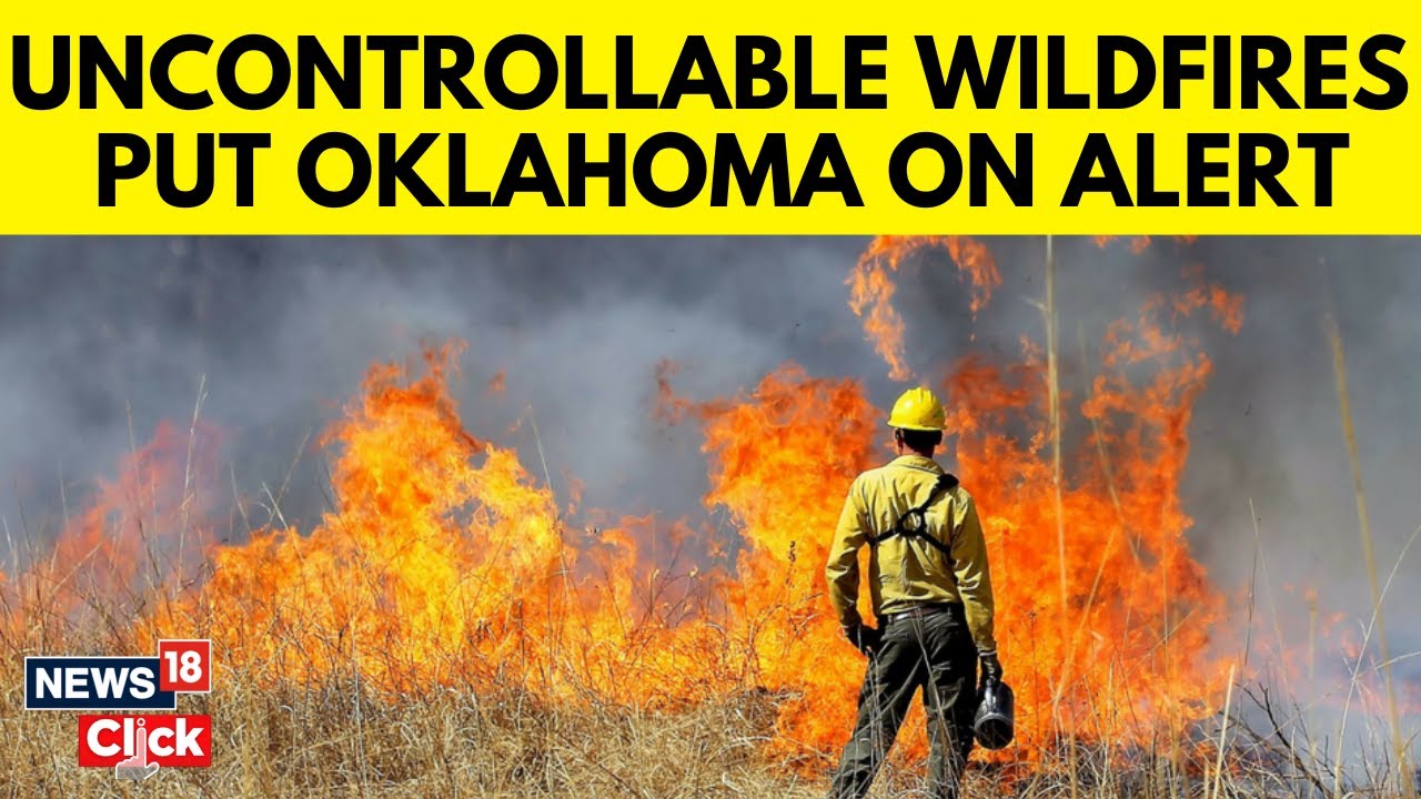Oklahoma Wildfire | Wildfires Fueled By Dry Conditions Quickly Spread ...