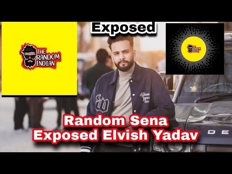 Random sena exposed elvish yadav . elvish yadav vs random sena - YouTube