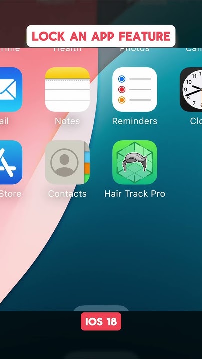 iOS 18 Lock an App Feature #wwdc2024 - YouTube