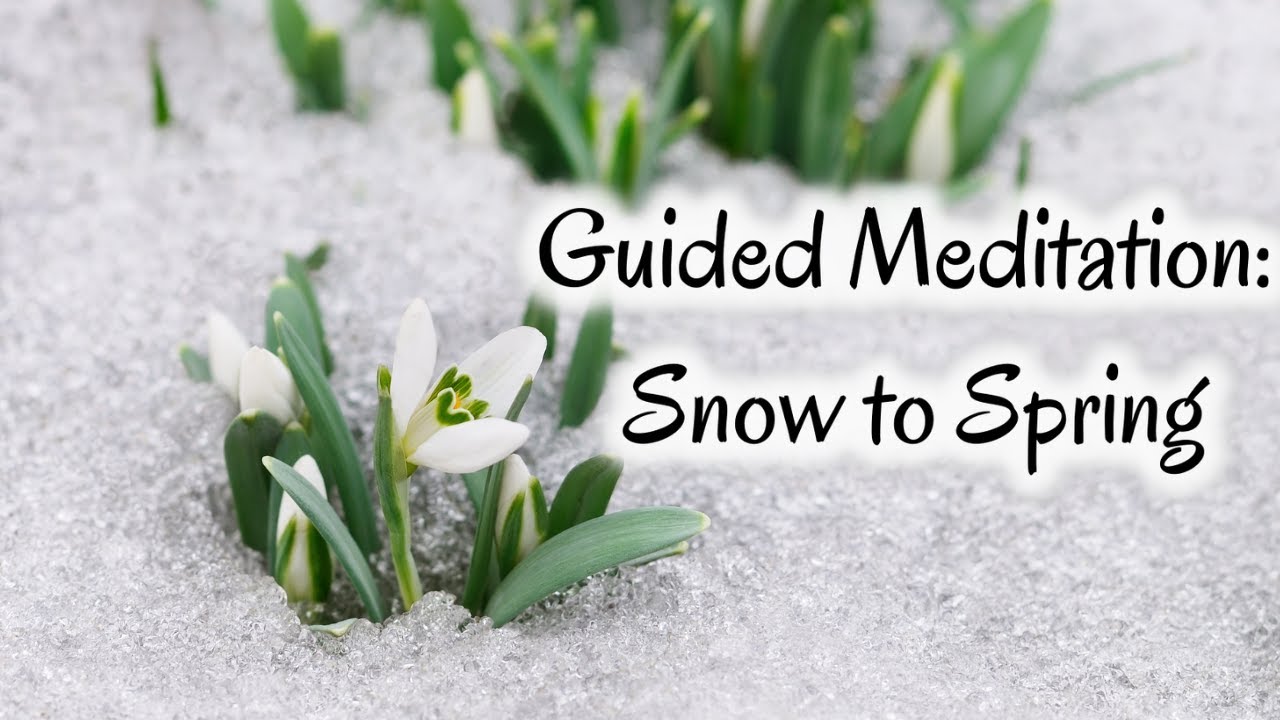 Guided Meditation: Winter Melts into Spring | Renewal & Relaxation ...