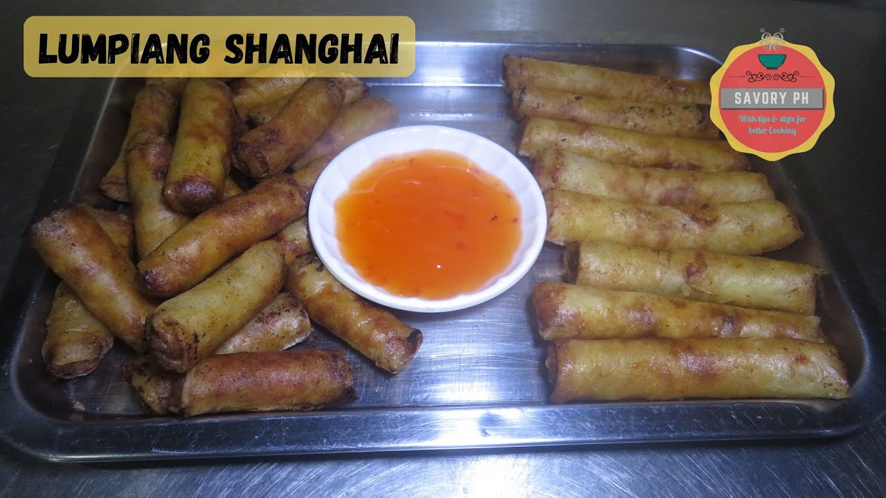 Lumpiang shanghai / Spring Roll | Savory PH | - YouTube