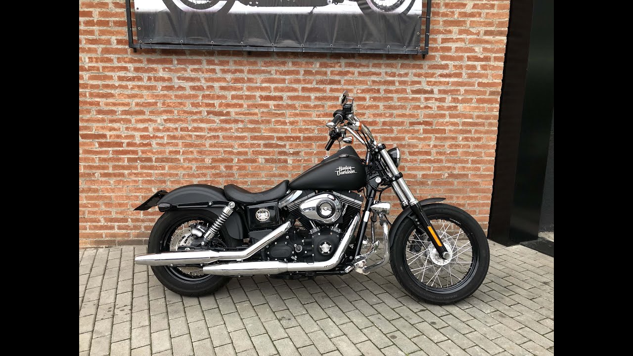 Harley Davidson Street Bob 2015 - YouTube