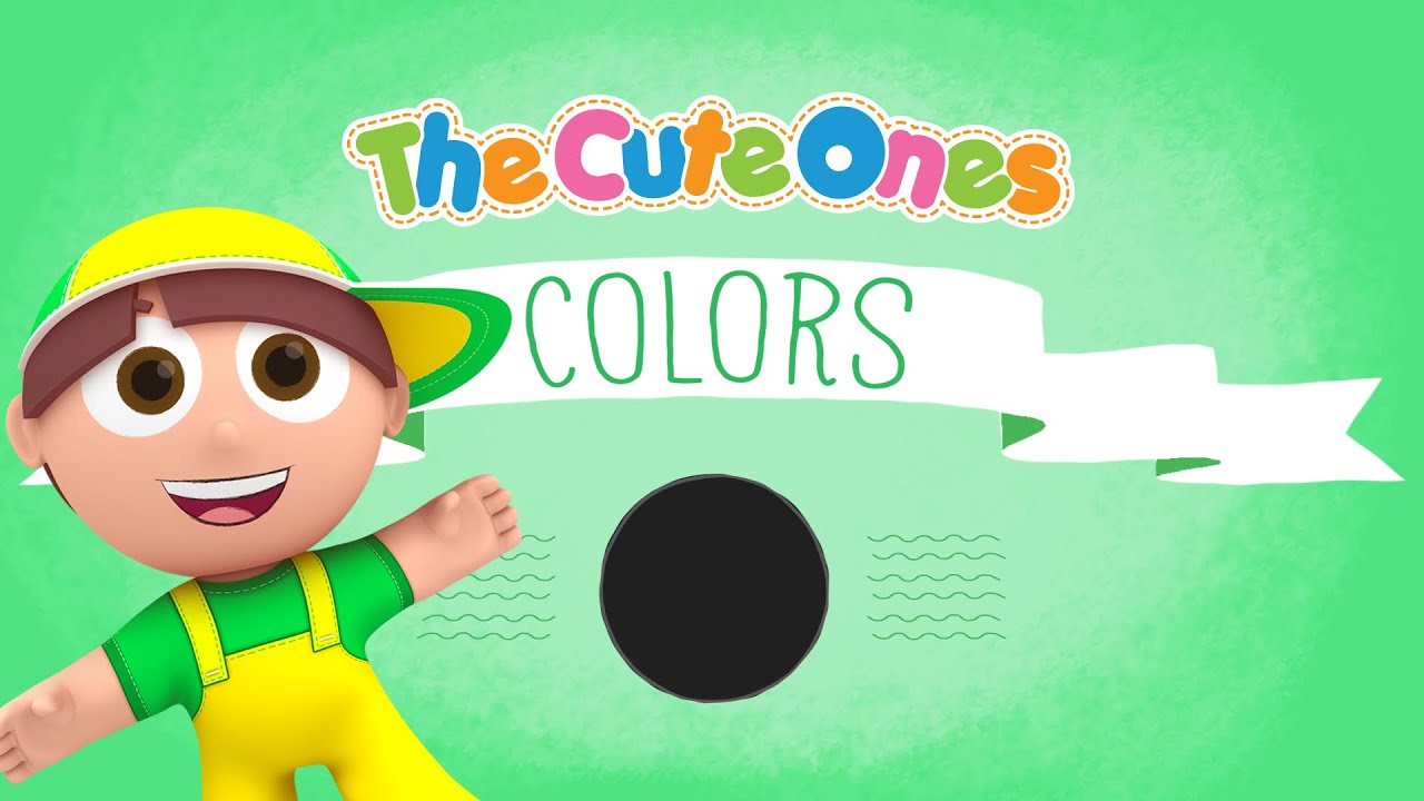 Black - COLORS - The Cute Ones - Activities - YouTube