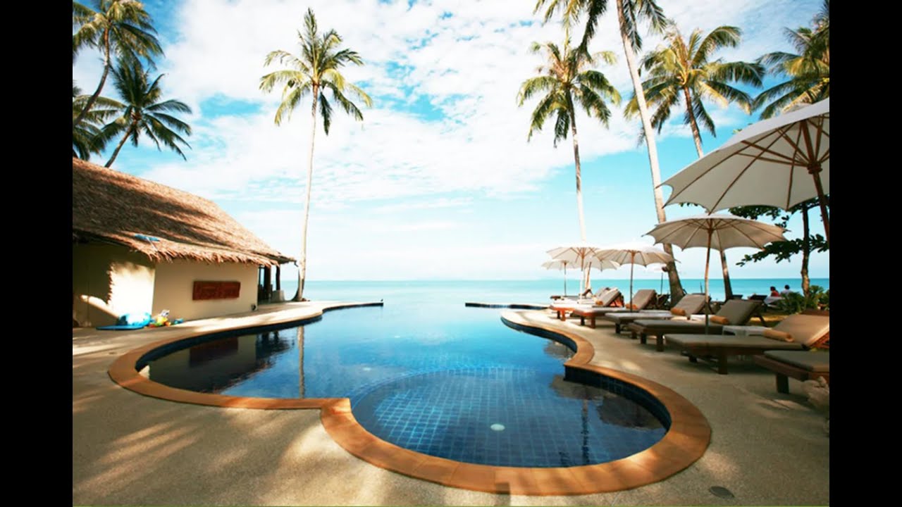 Lipa Bay Resort Koh Samui Обзор отеля и пляжа Липа Ной Самуи - YouTube