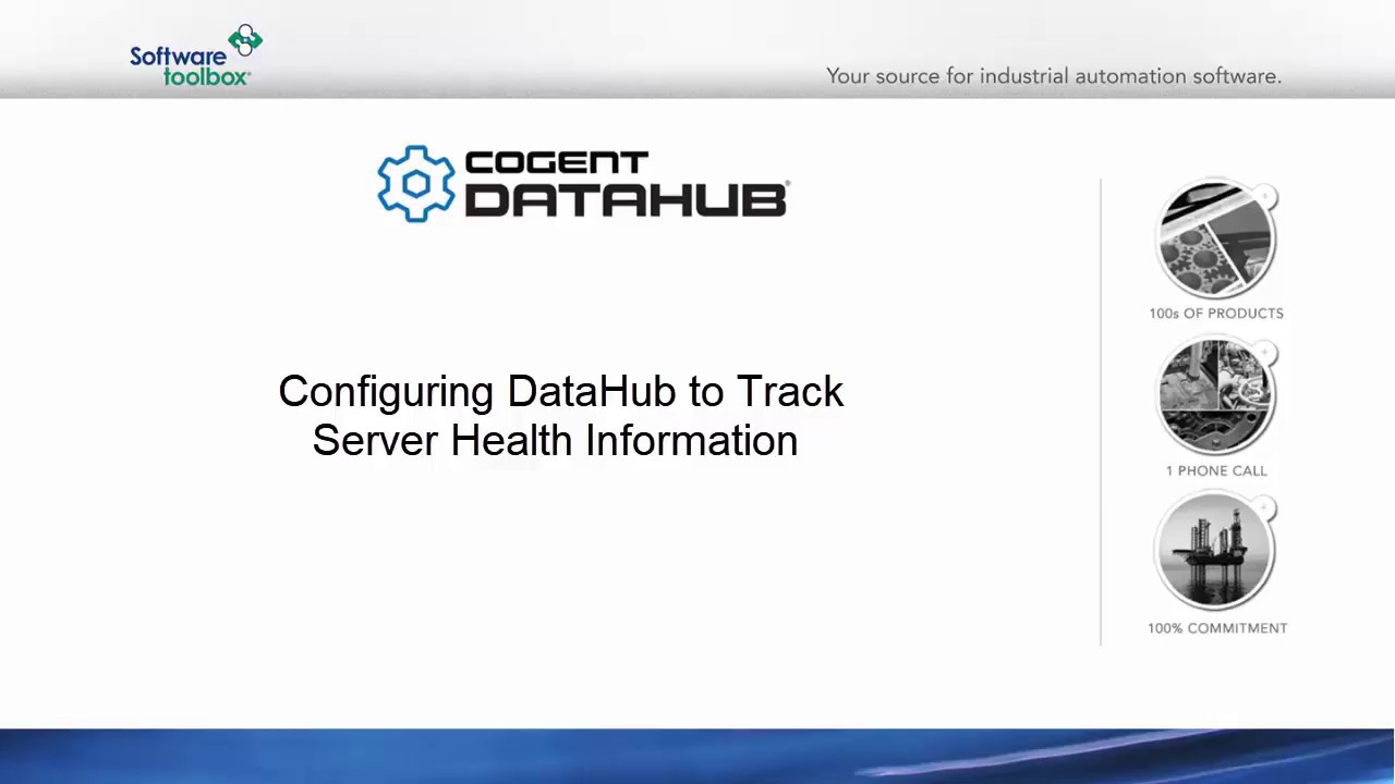 Configuring Cogent DataHub to Track Server Health Information - YouTube