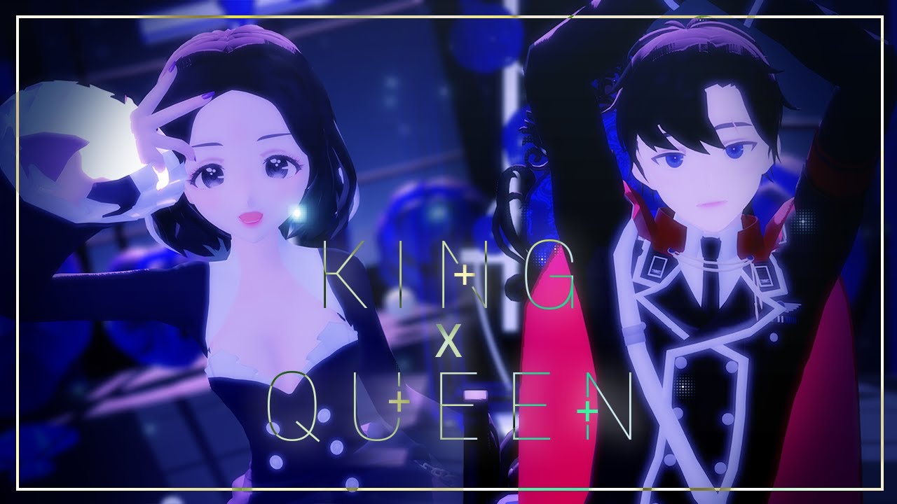 [vroid MMD] 👑KING × QUEEN💎 MASHUP [Duskwood jake x OC] - YouTube