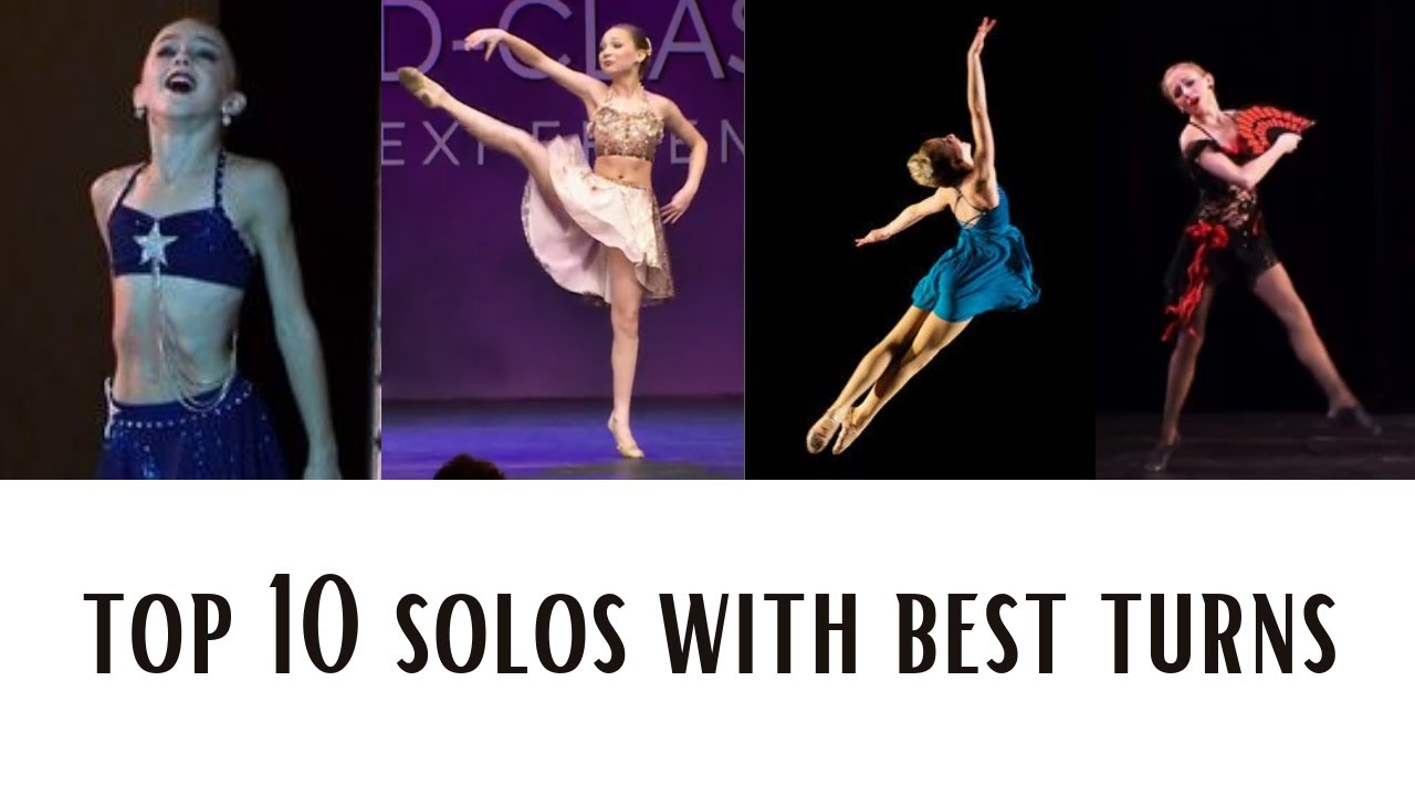 TOP 10 SOLOS WITH BEST TURNS RANKED // DANCE MOMS - YouTube