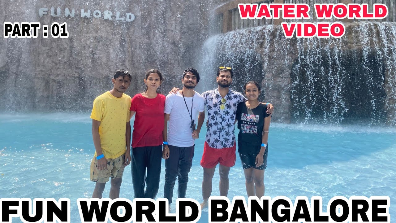 FUN WORLD AMUSEMENT PARK😍||WATER WORLD ACTIVITY 🌊🥳|| FULL ENJOYMENT IN ...