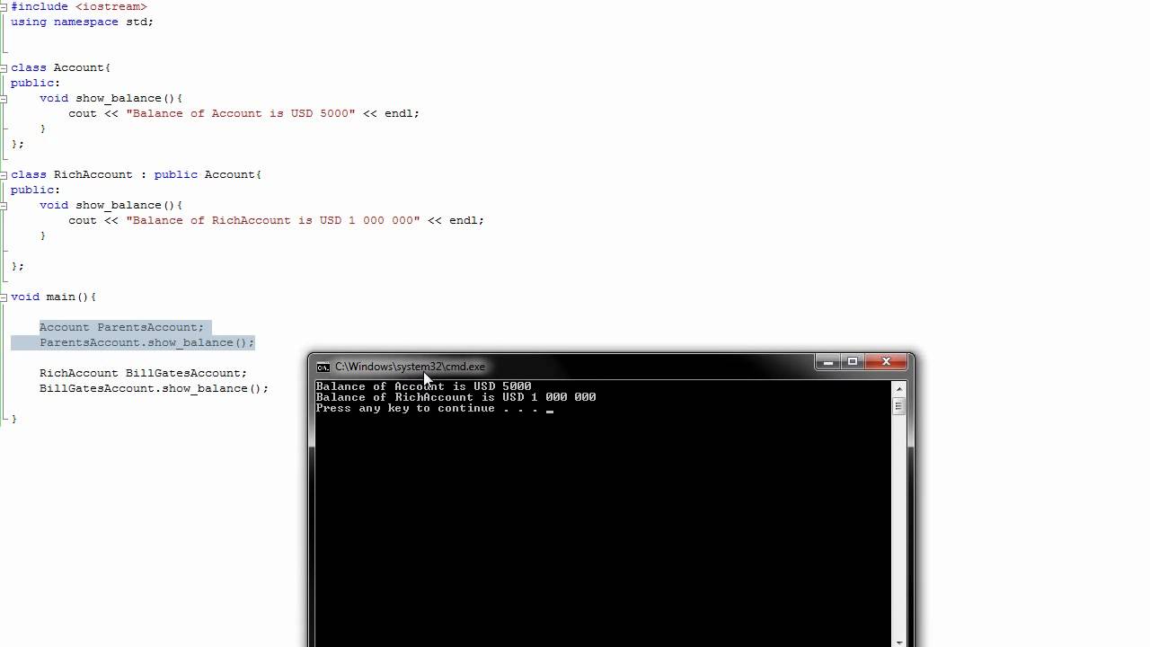 Polymorphism C Youtube