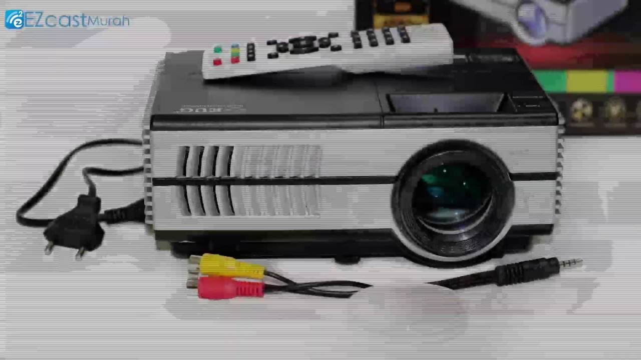 EUG Mini Projector 600 D | 1500 Lumens - YouTube