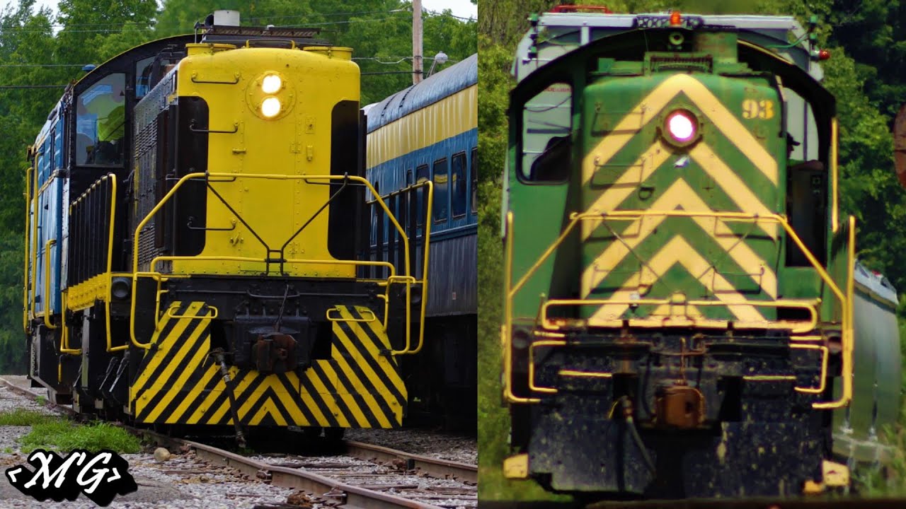 Alco Switchers on the Old Erie B&SW Branch - YouTube