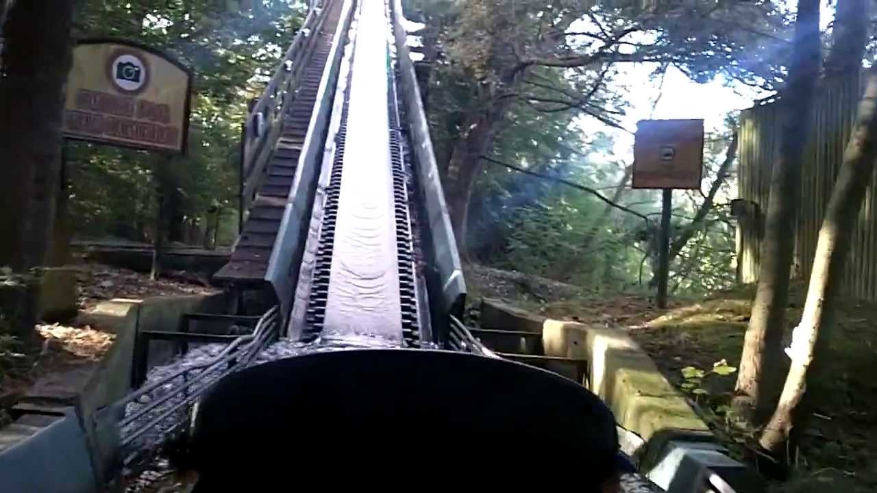 Thorpe Park's Loggers Leap on-ride POV, in HD, September 2010 - YouTube