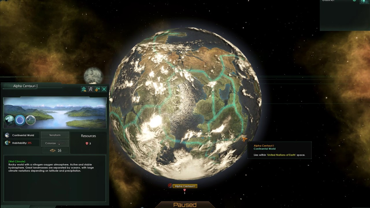 Stellaris custom planet graphics test - YouTube