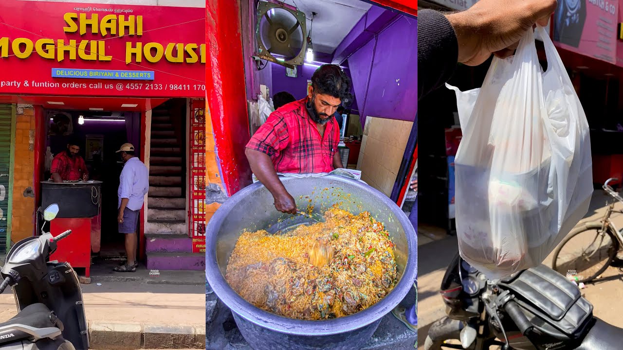 Massive Biryani shop in Royapettah chennai || Foodozers - YouTube