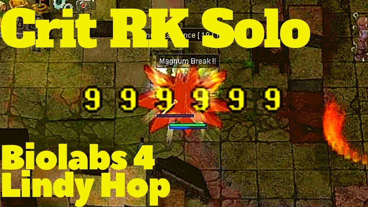Biolab4 Solo Lindy Hop | Ragnarok Online iRO Chaos | Critical Rune ...