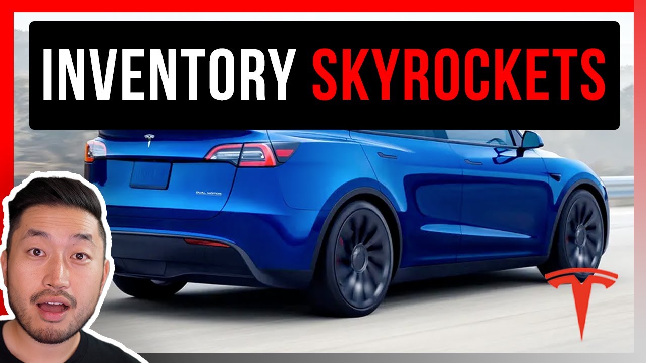 Tesla Model Y Inventory Skyrockets - YouTube