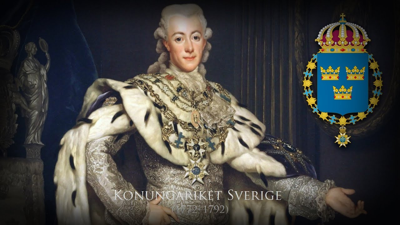 Kingdom of Sweden (Gustavian era) Unofficial Royal Anthem "Gustafs skål ...
