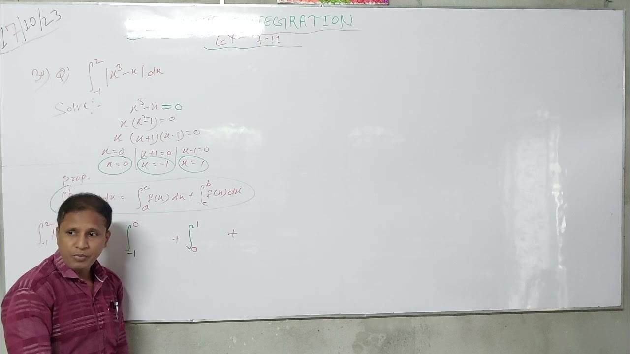 INTEGRATION OF MODULUS FUNCTIONS - YouTube