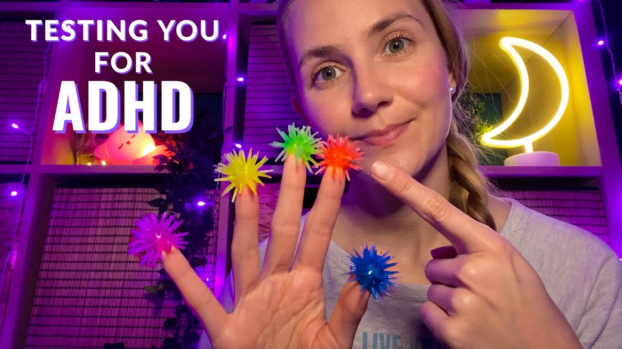 Asmr Testing You For Adhd Youtube
