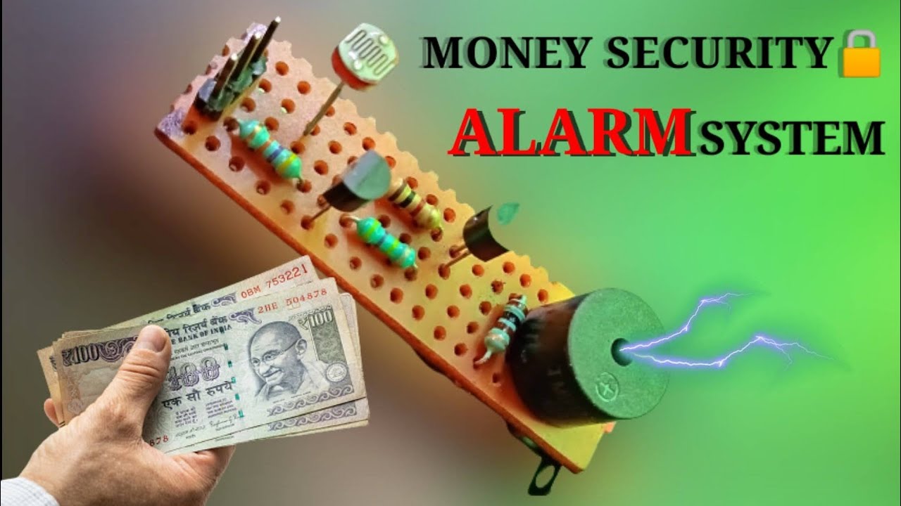 security || how to make money security system at home || money security ...
