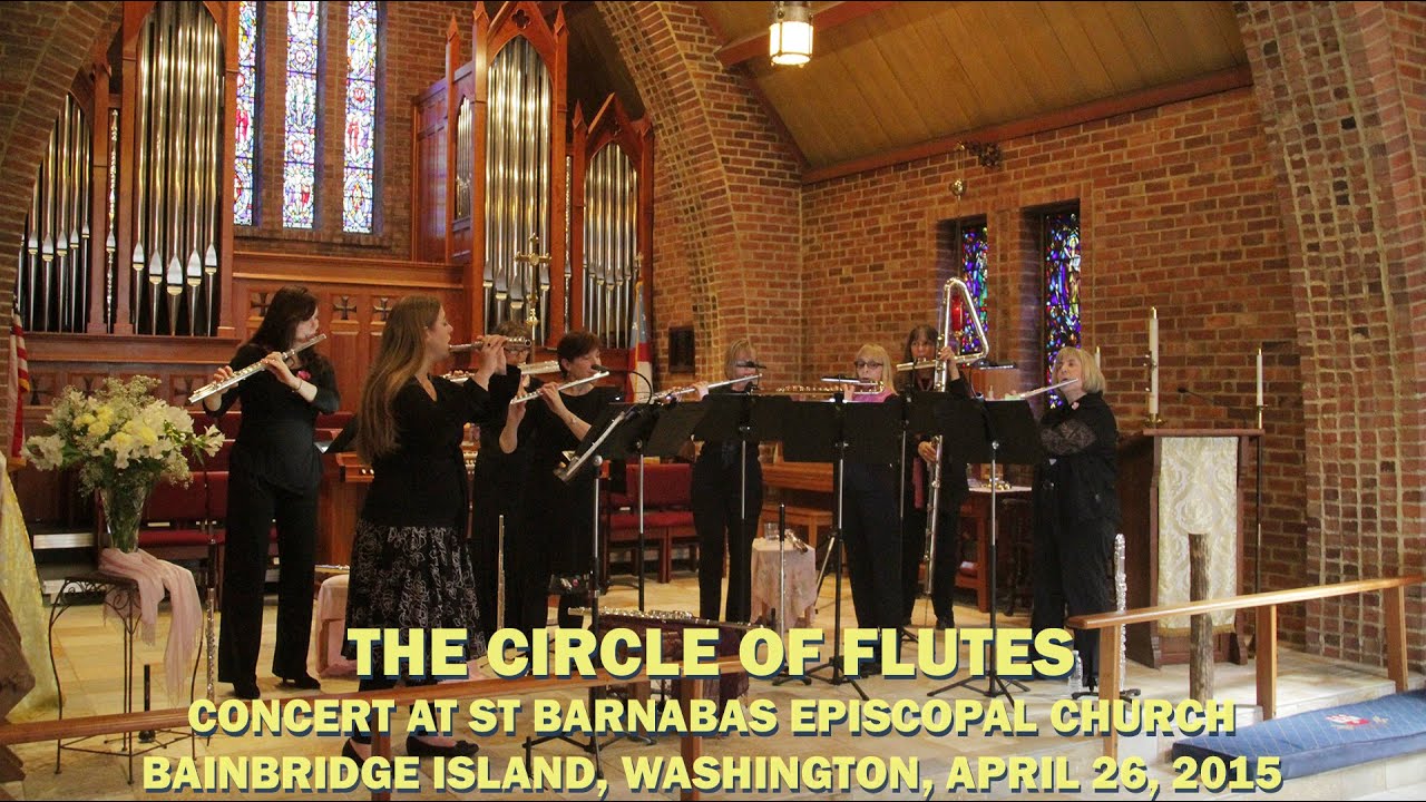 The Circle of Flutes flute choir Concert at St Barnabas Episcopal ...