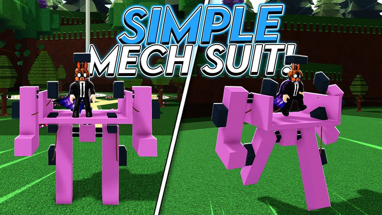 Como Hacer Un Simple Mech Suit En Build A Boat For Treasure! - YouTube