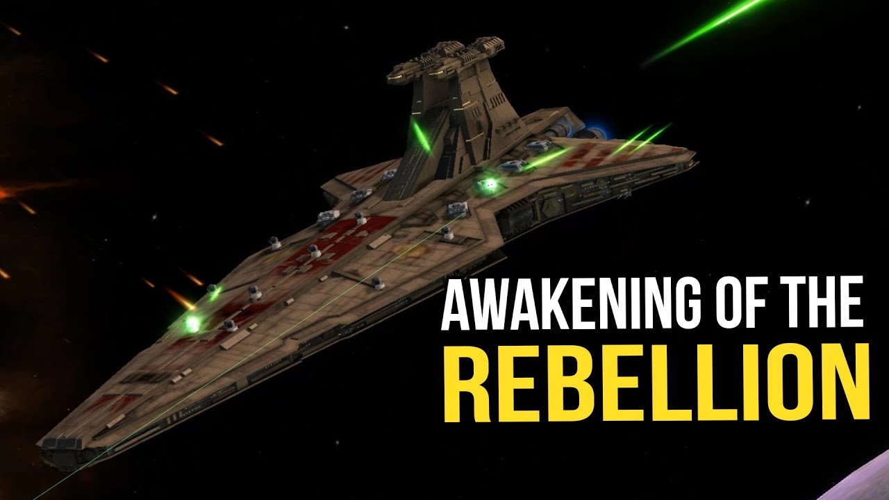 The Venator Battleship - Star Wars - Awakening of the Rebellion S2Ep 46 ...