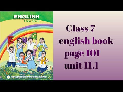 Class 7 english book || page 101 || unit 11.1 || Let's Explore the ...
