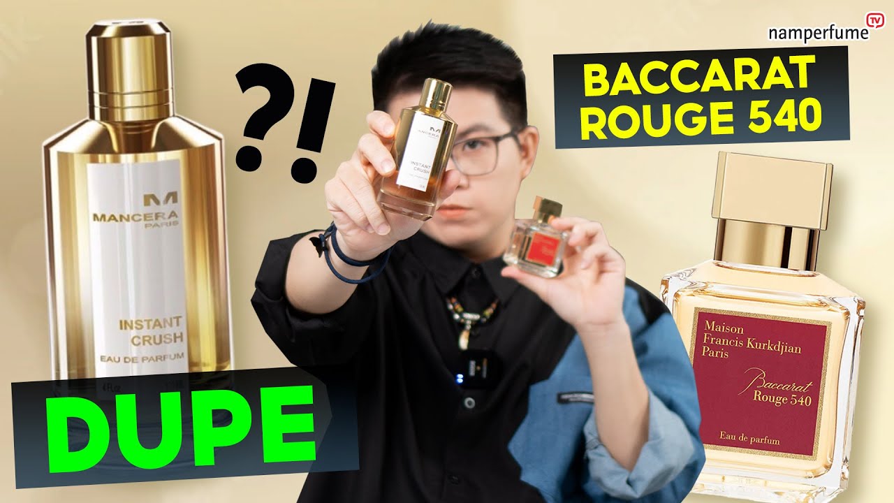 Mancera Instant Crush - em họ của Baccarat Rouge 540 | namperfume TV ...